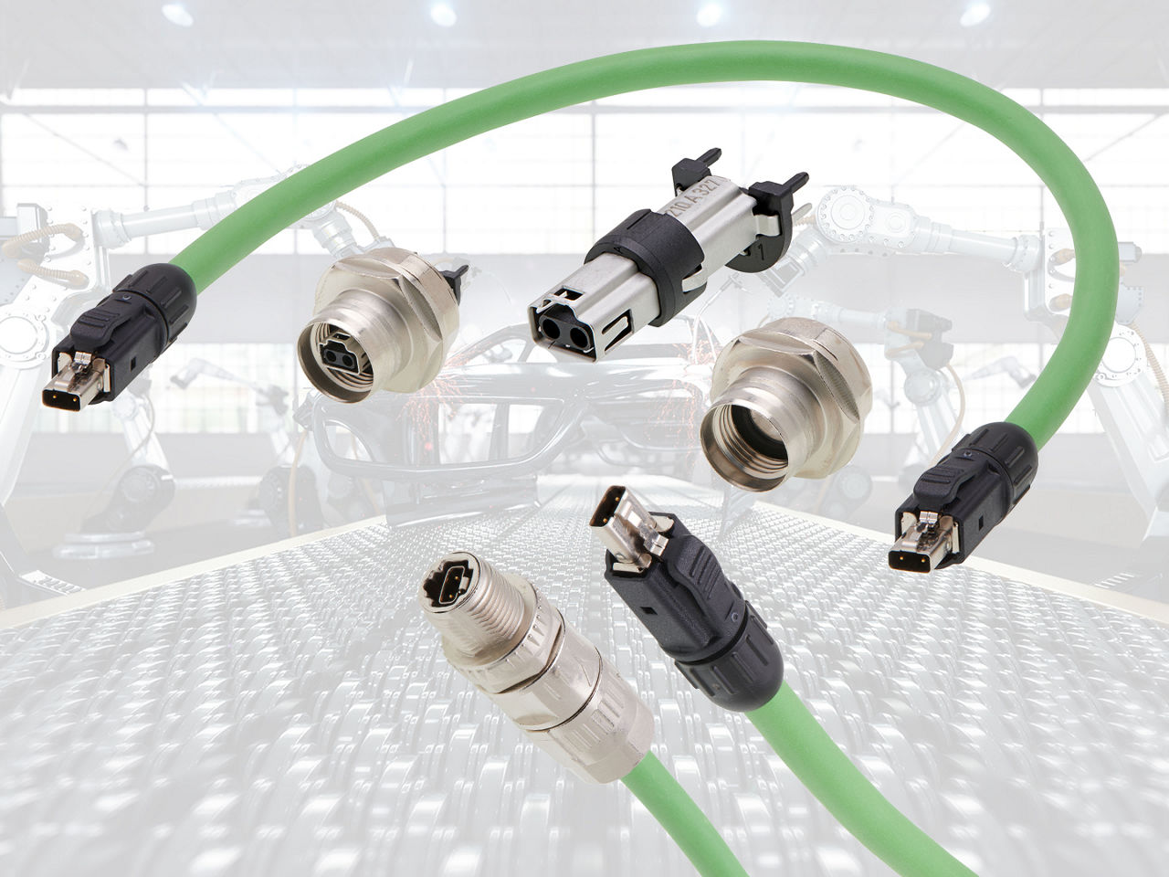 Industrial SPE Connectors and Cable Assemblies | Molex